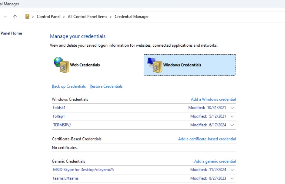 Fix Office 365 Login Issues: Clear Cached Passwords in Windows
